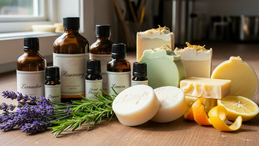 How to Scent Soap Naturally: Essential Oils vs Fragrance Oils